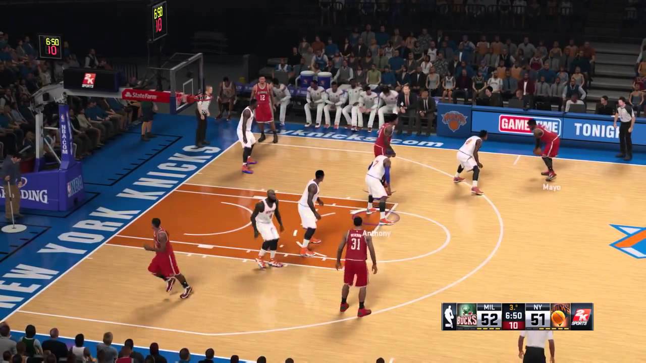 NBA 2K15 DEFENSE CHANT MSG - YouTube