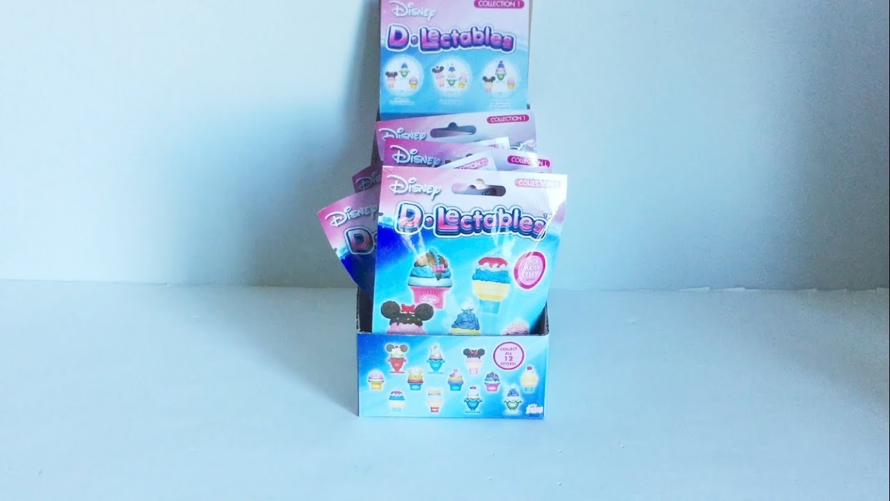 Disney D-Lectables Full Case Blind Bag Opening | kittentsumsntoys - YouTube