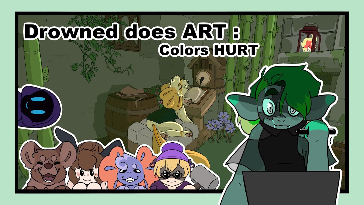 Drowned does ART: Colors HURT - YouTube