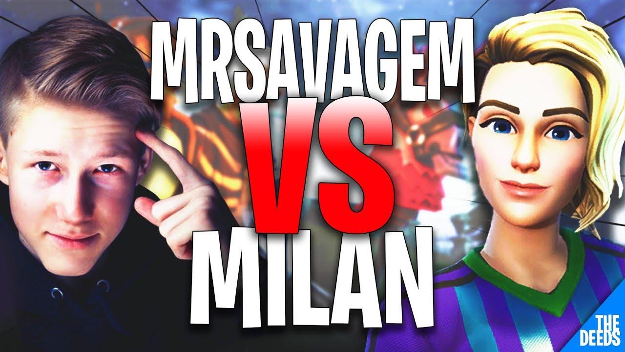 NRG MrSavageM 1 VS 1 Secret Milan | Fortnite Creative 1v1 *INSANE EU ...