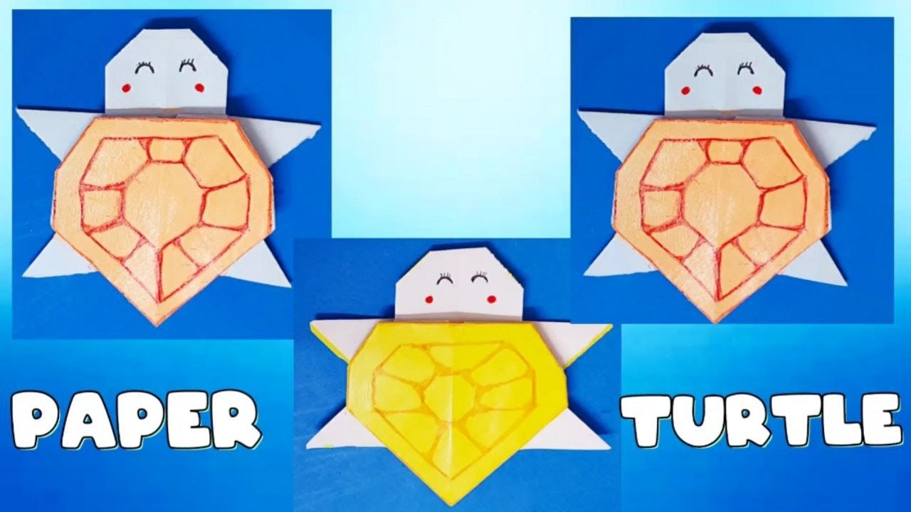 Easy Origami Turtle🐢 | How to Make Turtle🐢 Step by Step | Easy Craft ...