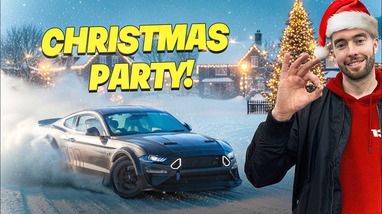Christmas Drift Madness with 130 Team & Friends - YouTube