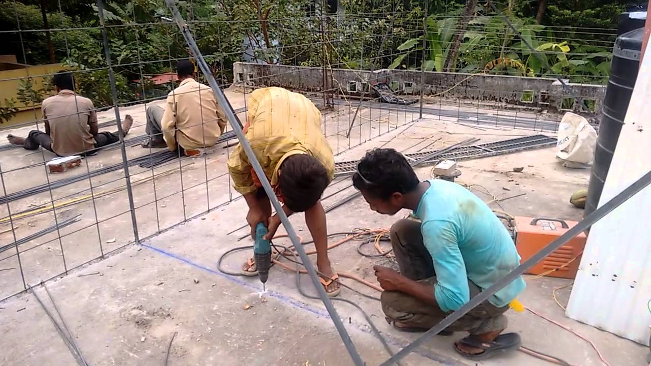 Ferrocement Construction - YouTube
