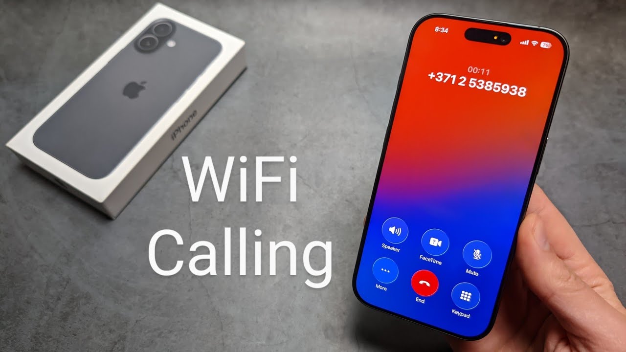 iPhone 17 WiFi Calling - How to Enable Calls over WiFi instead of 4G ...