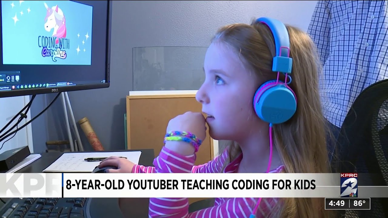 8-year-old starts Youtube channel to help kids learn computer skills ...