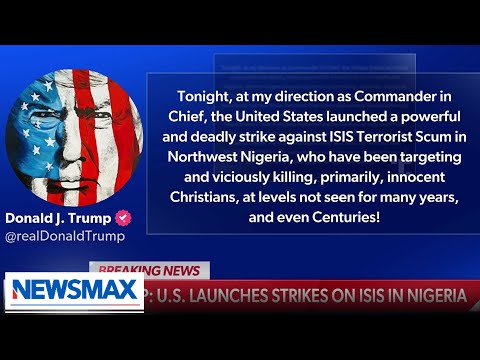 BREAKING: Trump announces bombing of ISIS in Nigeria