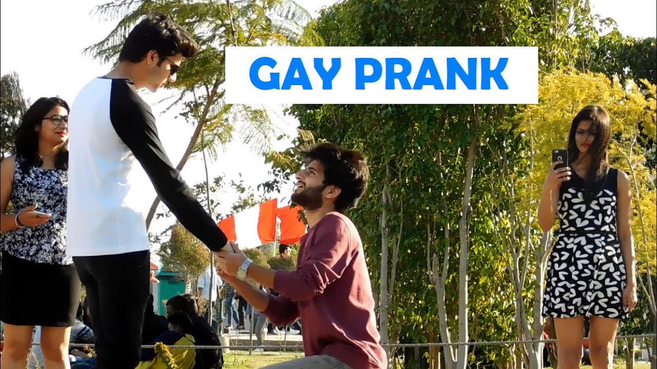 GAY PRANK IN INDIA | Rakshit kohli | BrownBoyz | Funny Prank Videos ...