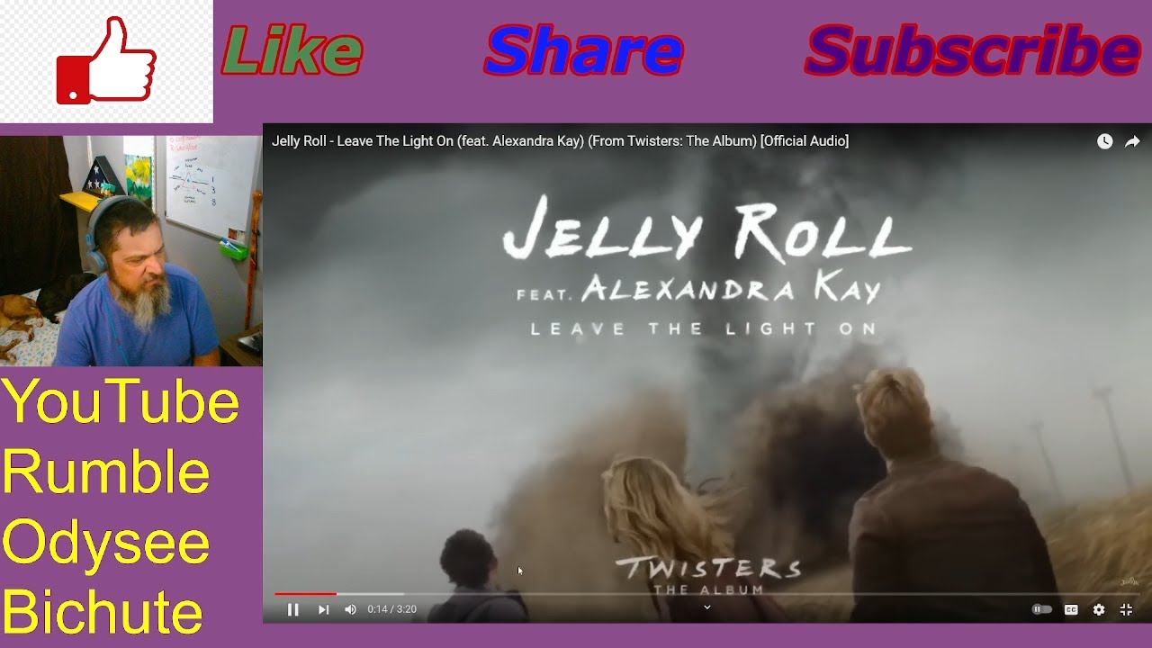 Pitt Reacts To LEAVE THE LIGHT ON By Jelly Roll and Alexandra Kay - YouTube