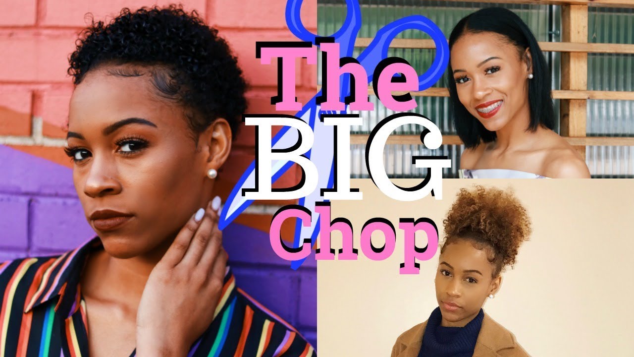 My Big Chop 2017 : Journey To Healthy Natural Hair || Gabrielle Morris ...