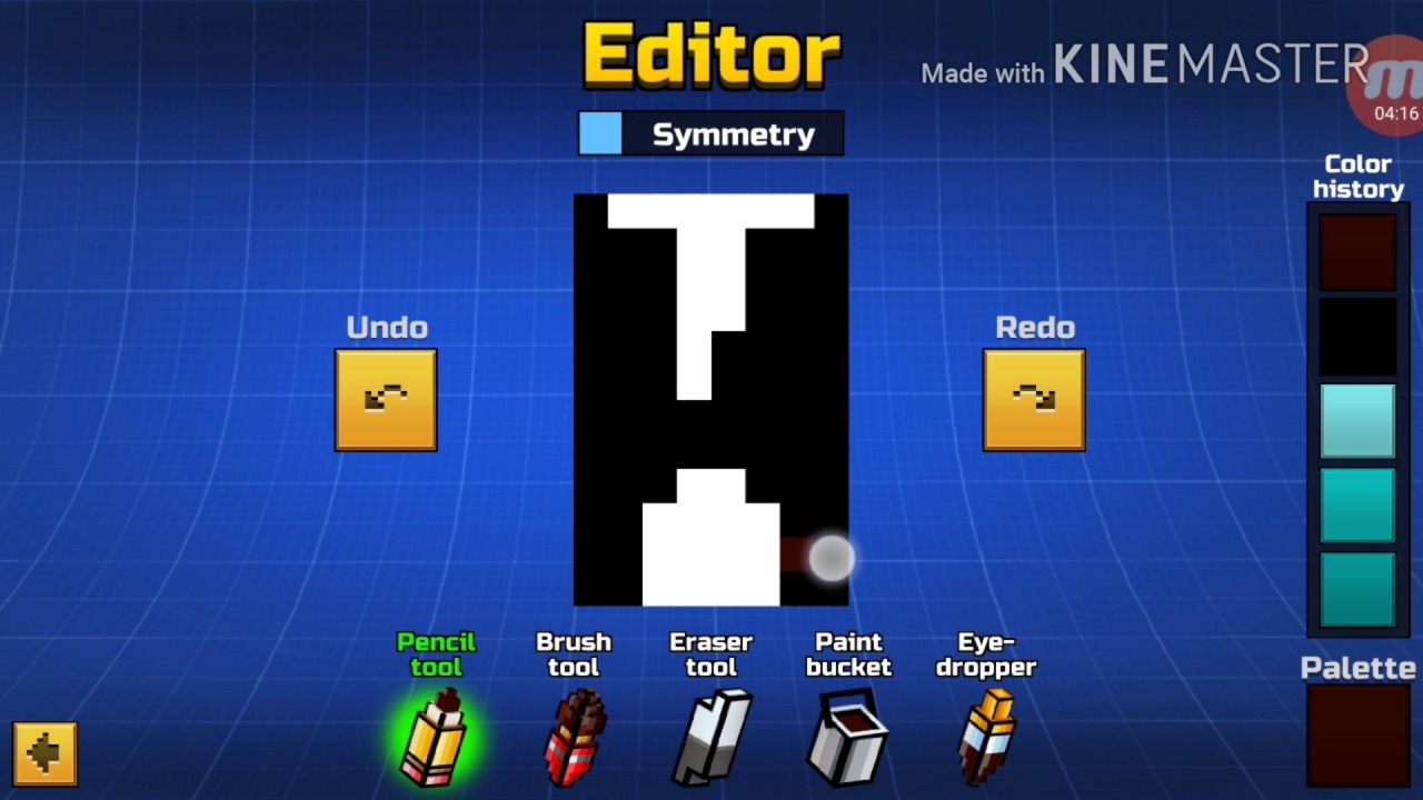 How to make a dantdm skin (pixel gun 3d) - YouTube