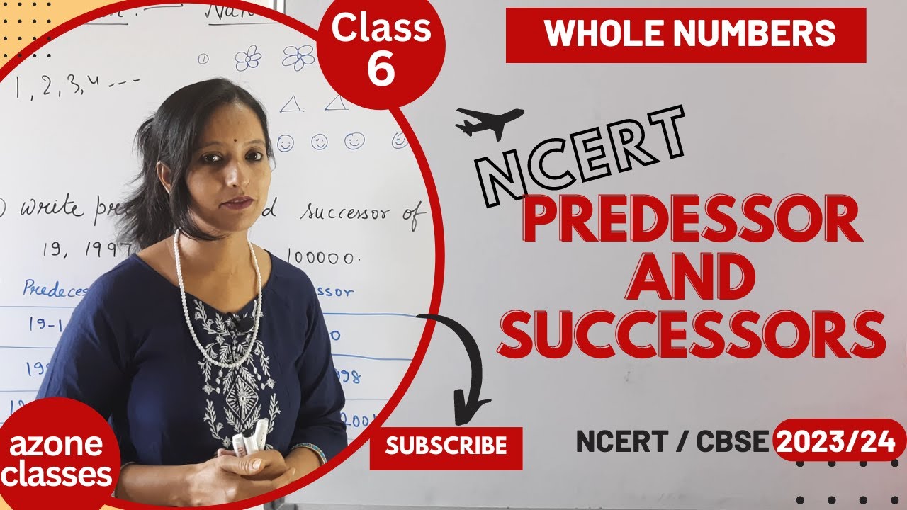 Introduction - Whole Numbers | successor predecessor | Class 6 Maths ...
