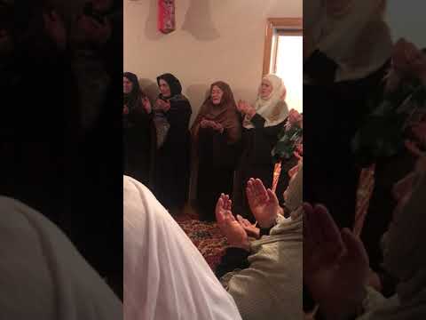 Зикр в Анди у Хамзу покойного. Женщины