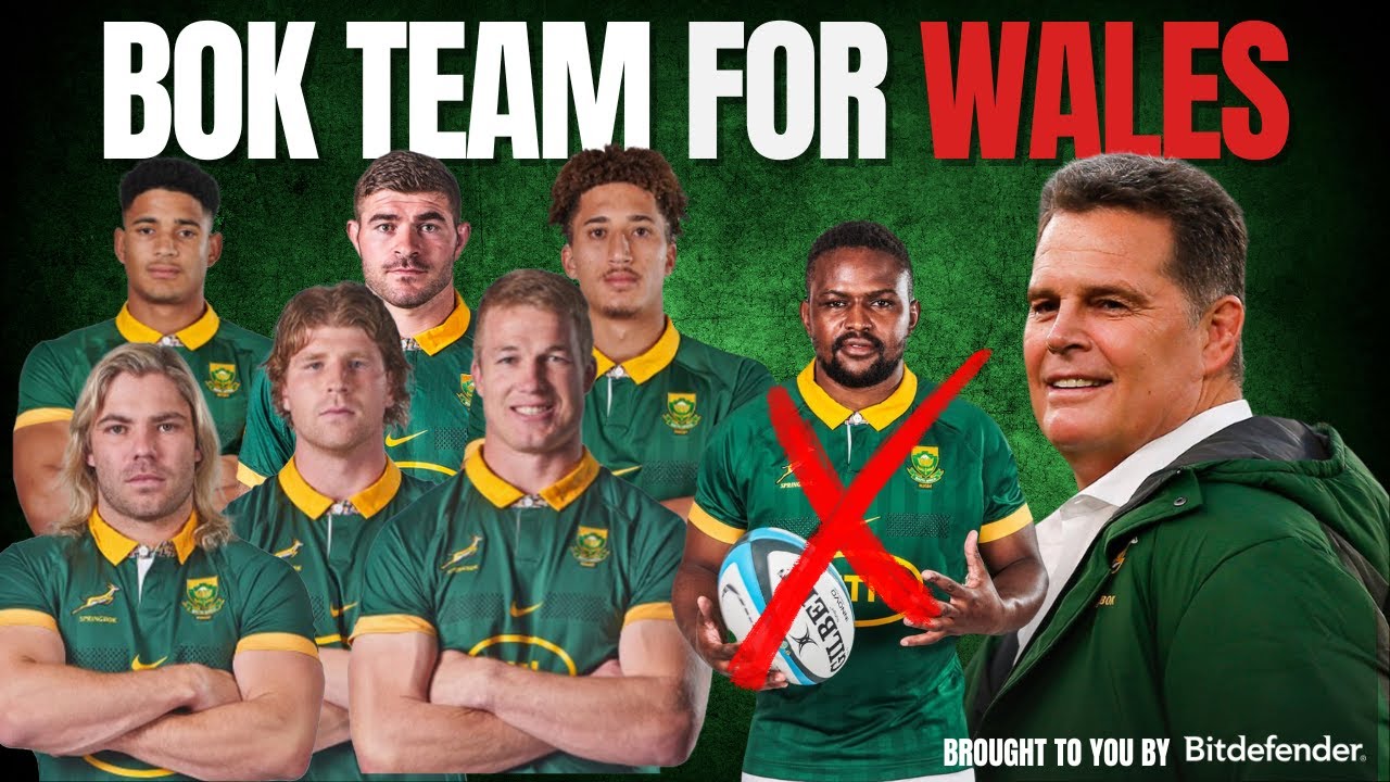 SPRINGBOK TEAM VS WALES ANNOUNCED! | Springbok Team Announcement - YouTube