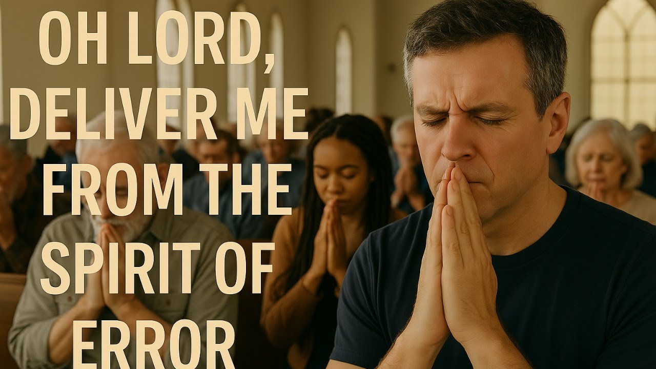OH LORD, DELIVER ME FROM THE SPIRIT OF ERROR. - YouTube