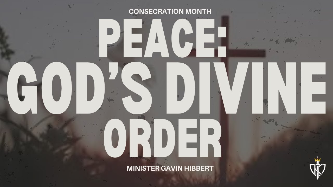 Minister Gavin Hibbert | Jan25th, 2026 | The Year of Establishment ...