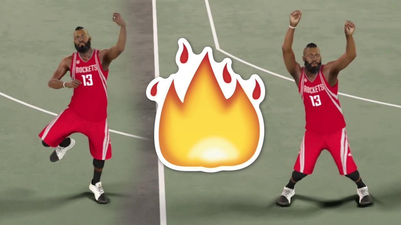 JAMES HARDEN HIT DEM FOLKS (DANCE VIDEO) NBA2K17 - YouTube