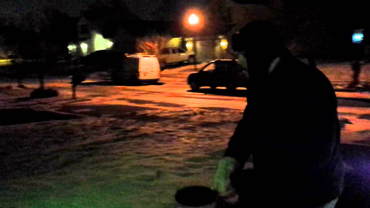 Boiling water turned to vapor in -36 degrees - YouTube