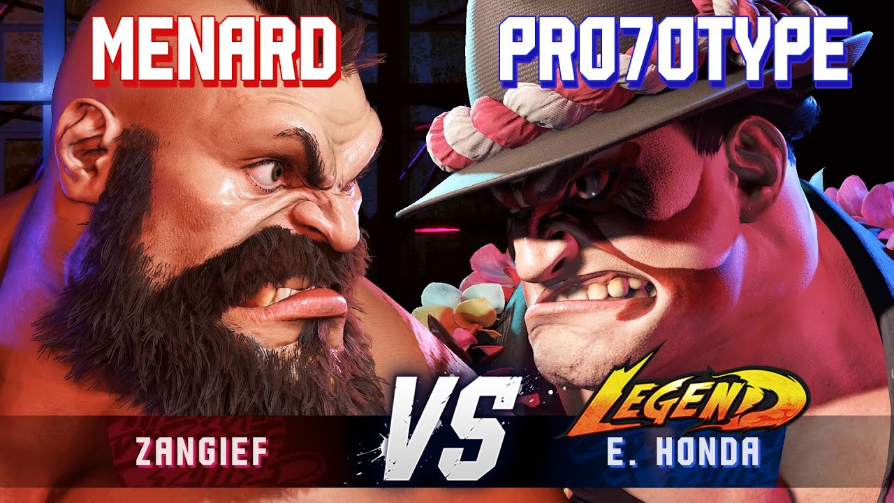 SF6 MENARD (Zangief) vs PRO7OTYPE (E.Honda) High Level Gameplay - YouTube