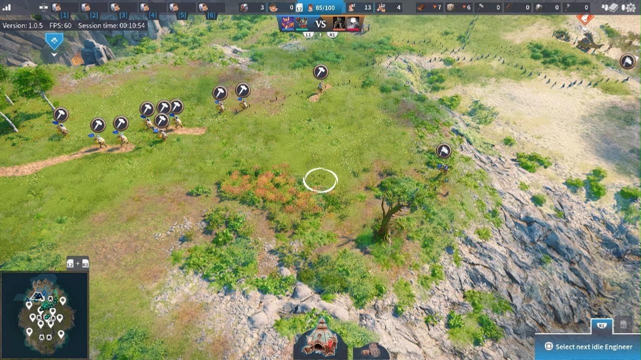 The Settlers: New Allies: valley of prayer 2v2 pvp full match - YouTube