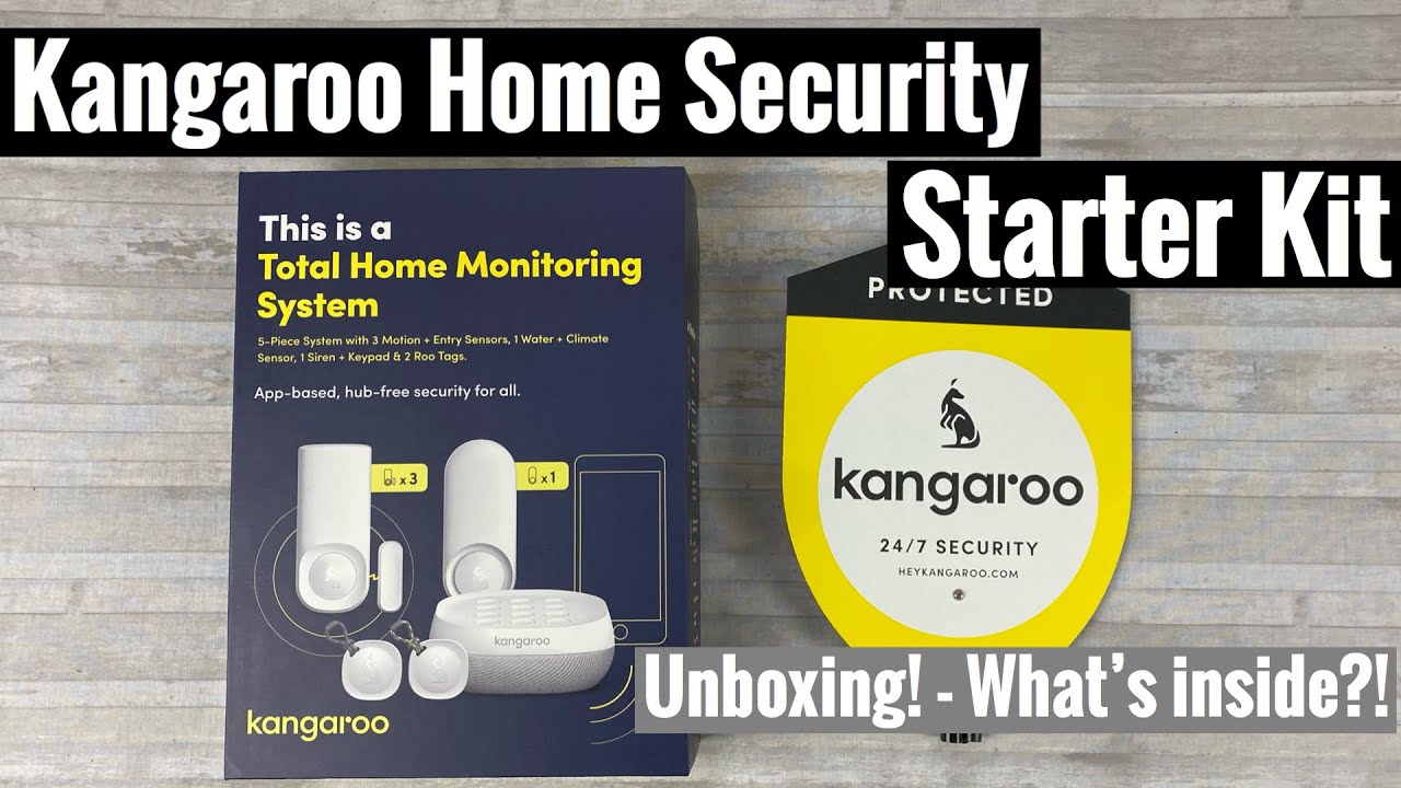 Kangaroo Security System Unboxing! (Starter Kit) - YouTube
