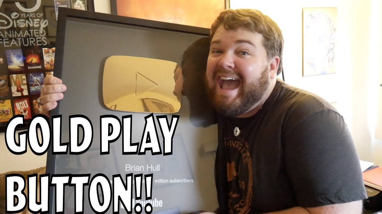 I GOT THE GOLD PLAY BUTTON!!! - YouTube
