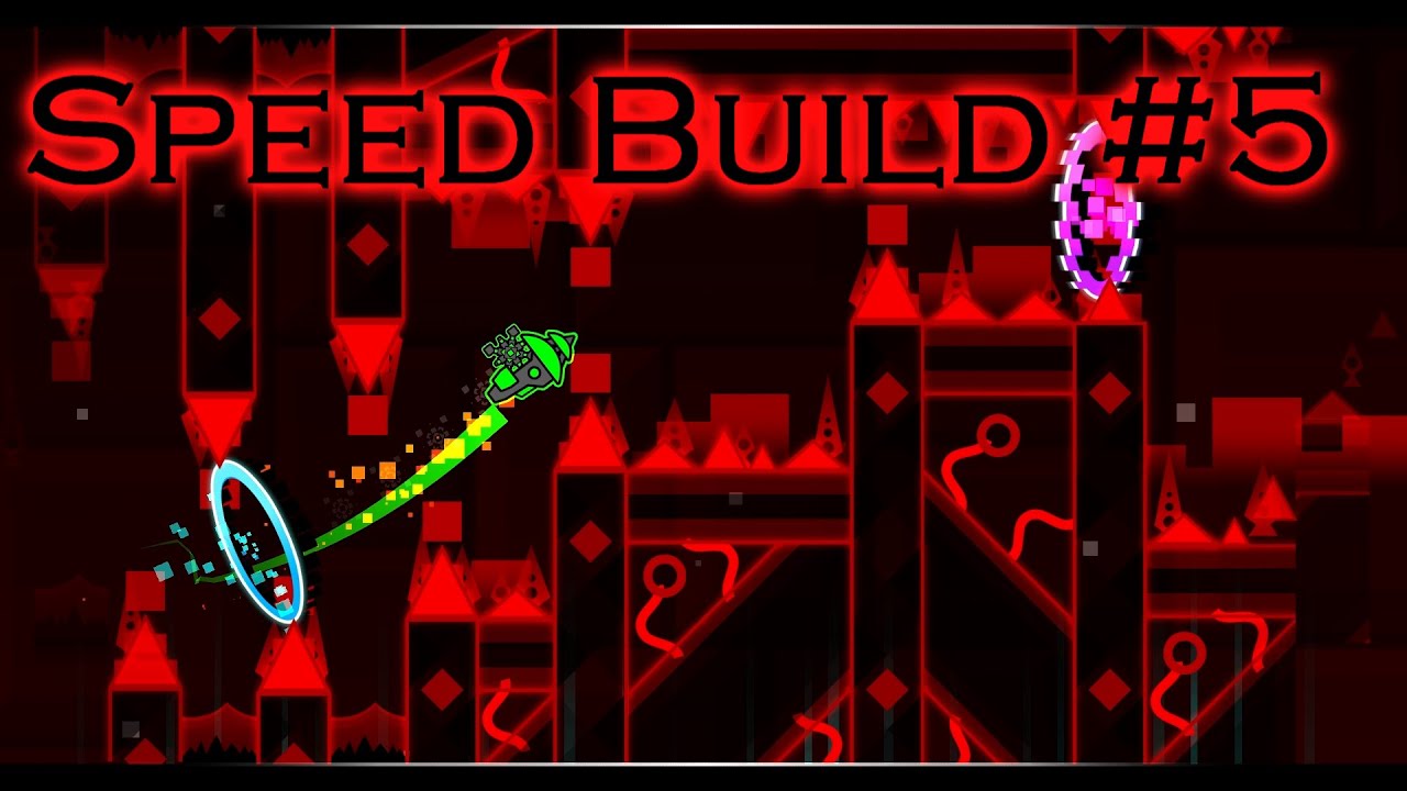 [Geometry Dash] Speed Build #5 - YouTube