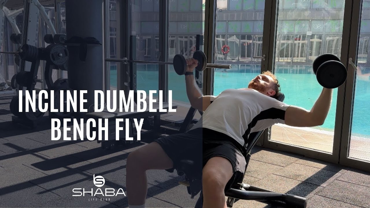 INCLINE DUMBELL BENCH FLY EGZERSİZİ NASIL YAPILIR ? HOW TO INCLINE ...