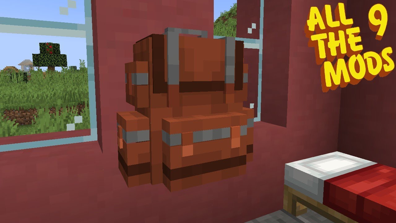 Made A Backpack - EP2 - All The Mods 9 - YouTube