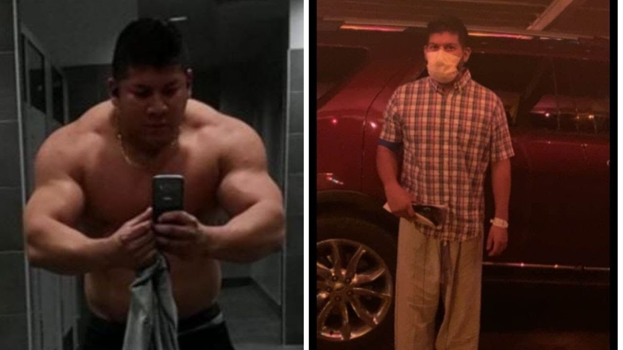 35-year-old bodybuilder recovers after bout with COVID-19 - YouTube