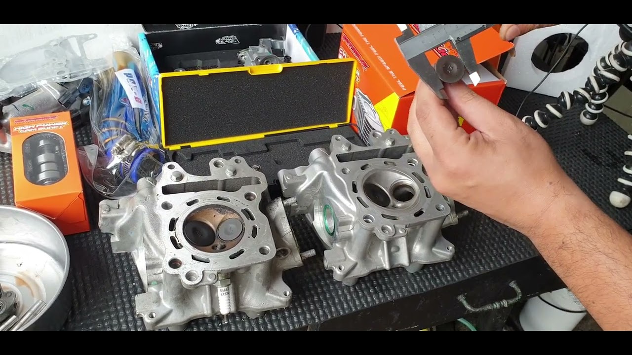 Click 125 Cylinder head Vs Click 150 Cylinder head, ano pinagkaiba ...