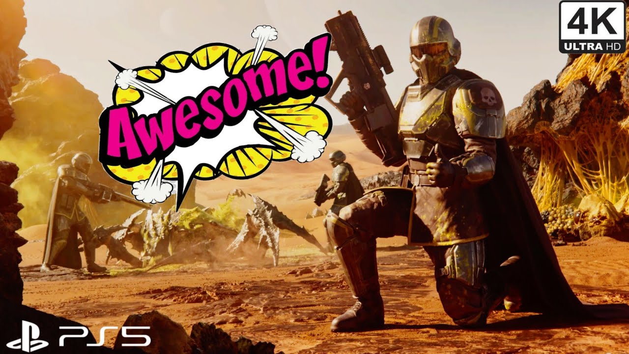 Helldivers 2 PS5 Gameplay - Fantastic third-person shooter in recent ...