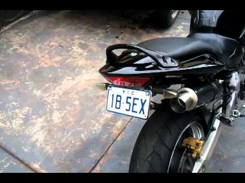 CB 900 919 Hornet streetfighter Part 1 - YouTube