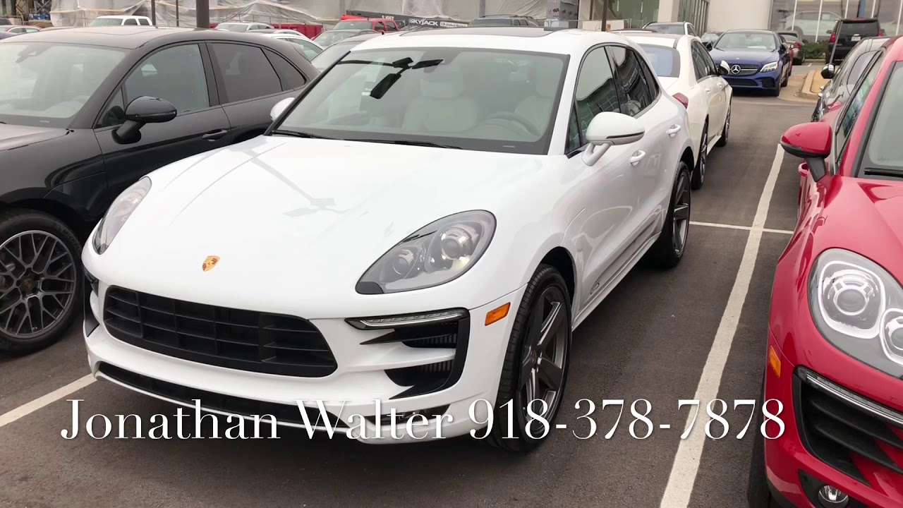 2018 Porsche Macan GTS Carrera White with Pebble Grey/agate grey ...