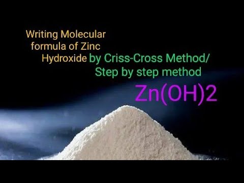 Molecular Formula of Zinc Hydroxide. Ammonium Sulphate. #12. Zn(OH)2 ...