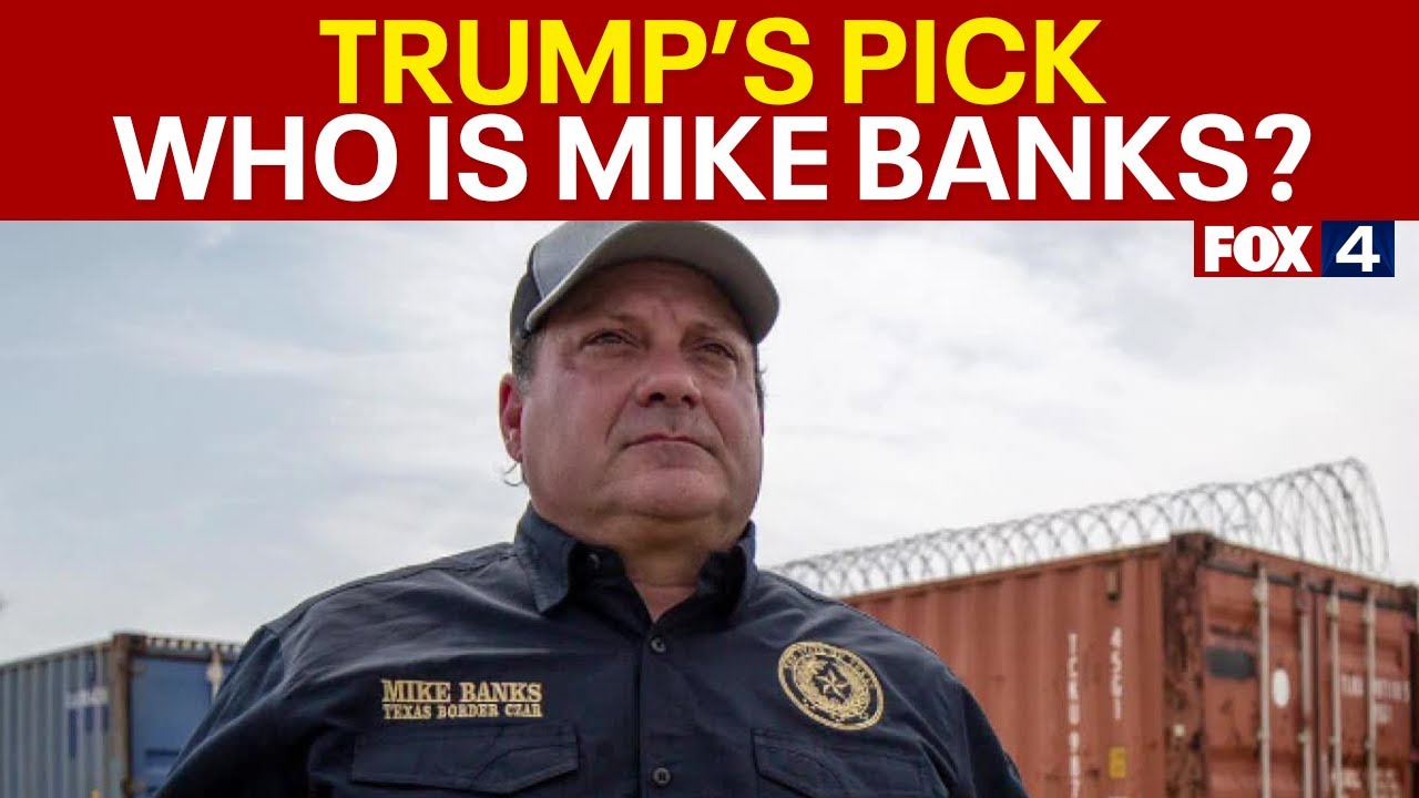 President-elect Trump picks Texas’ Mike Banks to lead US Border Patrol ...