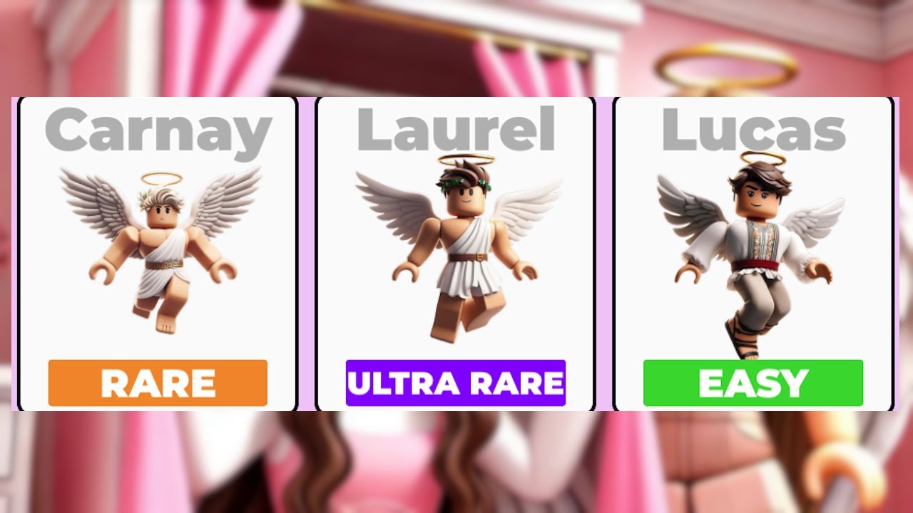 HOW to get ALL NEW 3 ANGELS! Carnay, Laurel.. - Roblox - Find the ...