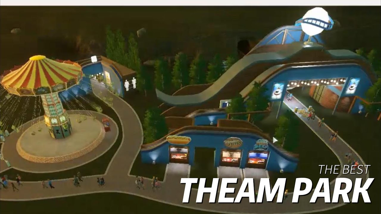 The Best Theme Park | Planet Coaster - YouTube