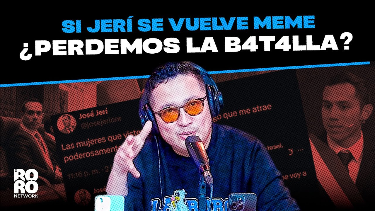 ¡PRESIDENTE JERÍ SE VUELVE UN MEME! 🥑 ¿HEMOS PERDIDO LA B4T4LLA? - YouTube