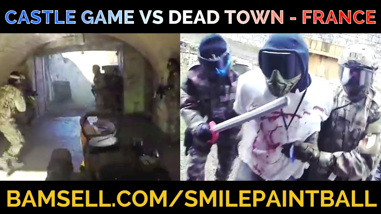 Fort Paint : Castle Game VS Zombie Dead Town - SMILE Paintball Network ...