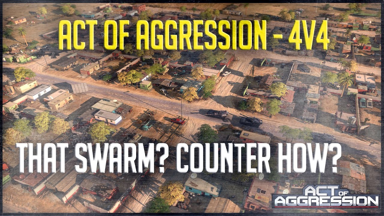 That Swarm Counter? - with Handzy - Act of Aggression 4v4 - YouTube