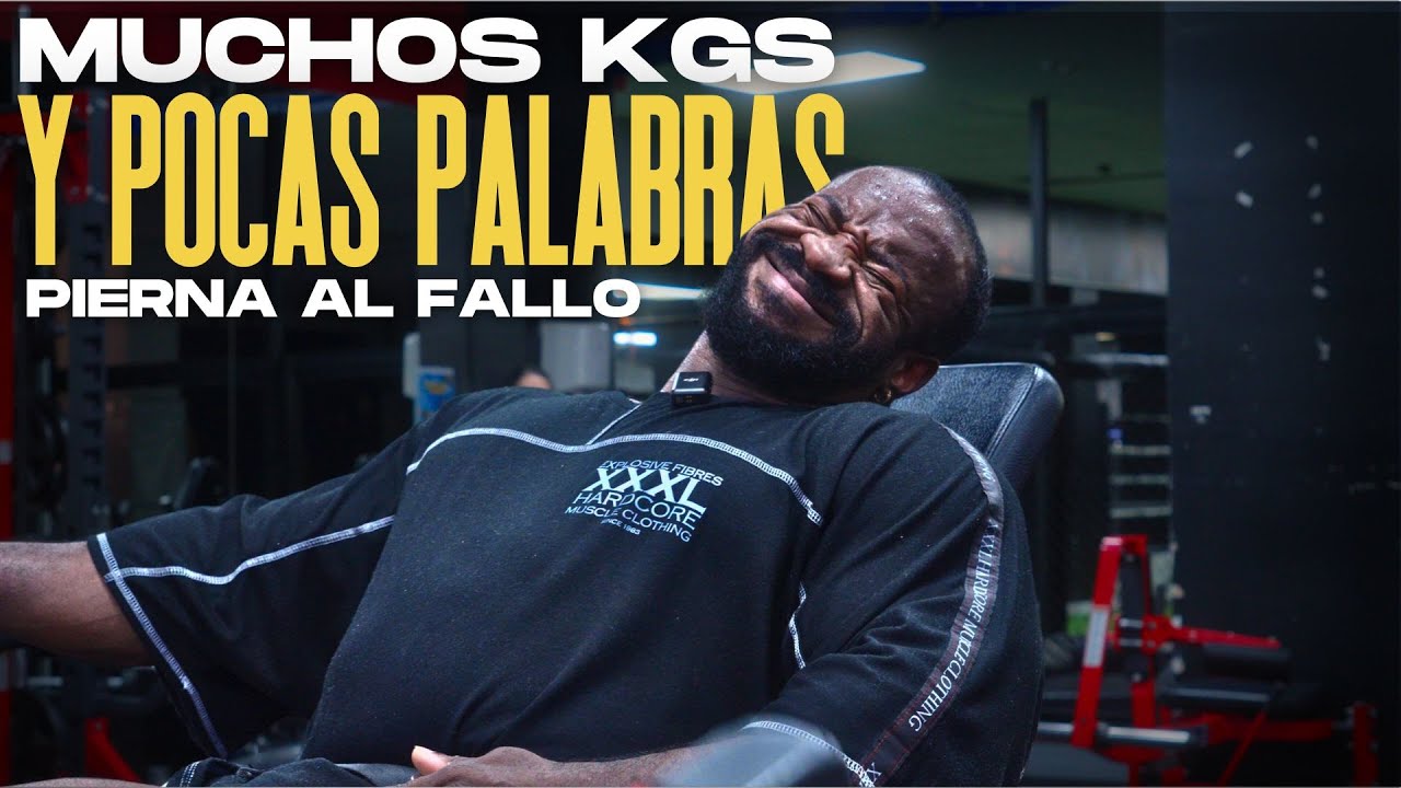 ENTRENANDO LAS PIERNAS AL FALLO EN THE BLACK PANTHER GYM - YouTube