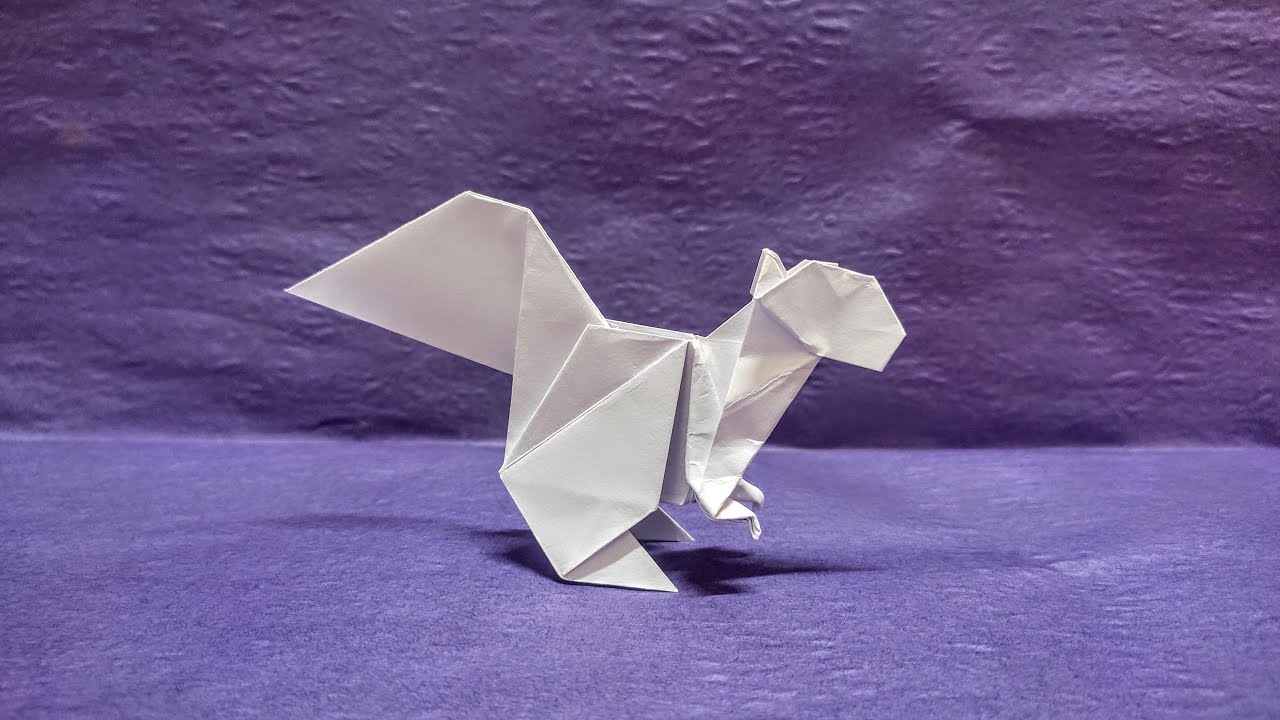 How To Make A Paper Squirrel Easy - Origami Squirrel Easy - Easy ...