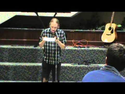 CoffeeHouse Night: Gabriel McMahon - Poetry Selections - YouTube