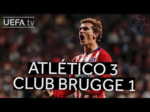 ATLÉTICO 3-1 CLUB BRUGGE #UCL HIGHLIGHTS