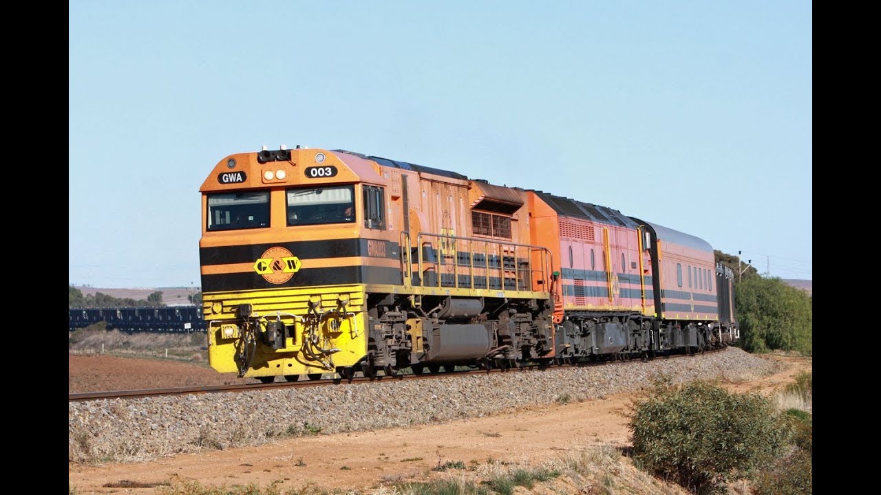 GWA Ore Train at Crystal Brook - Australian Trains, South Australia ...