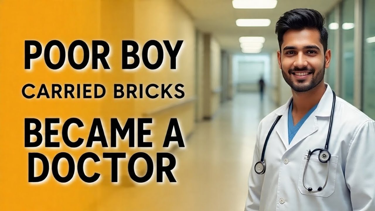 Laborer’s Son Becomes Doctor | Heart-Touching Real Life Success Story ...