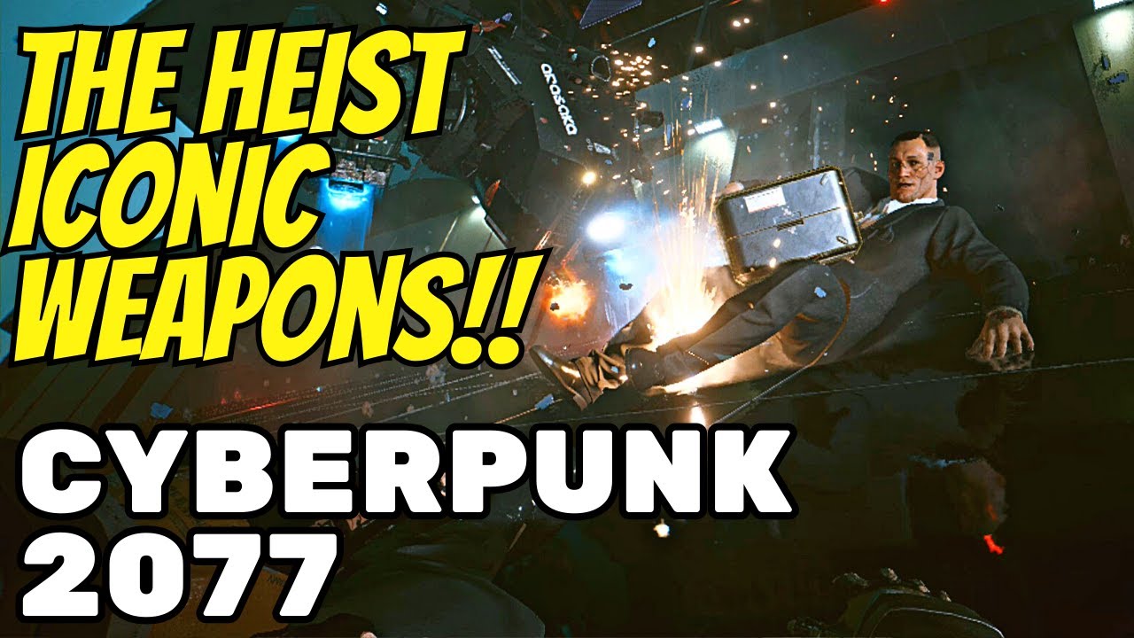 Don't Miss All the Loot in The Heist CYBERPUNK 2077 - YouTube