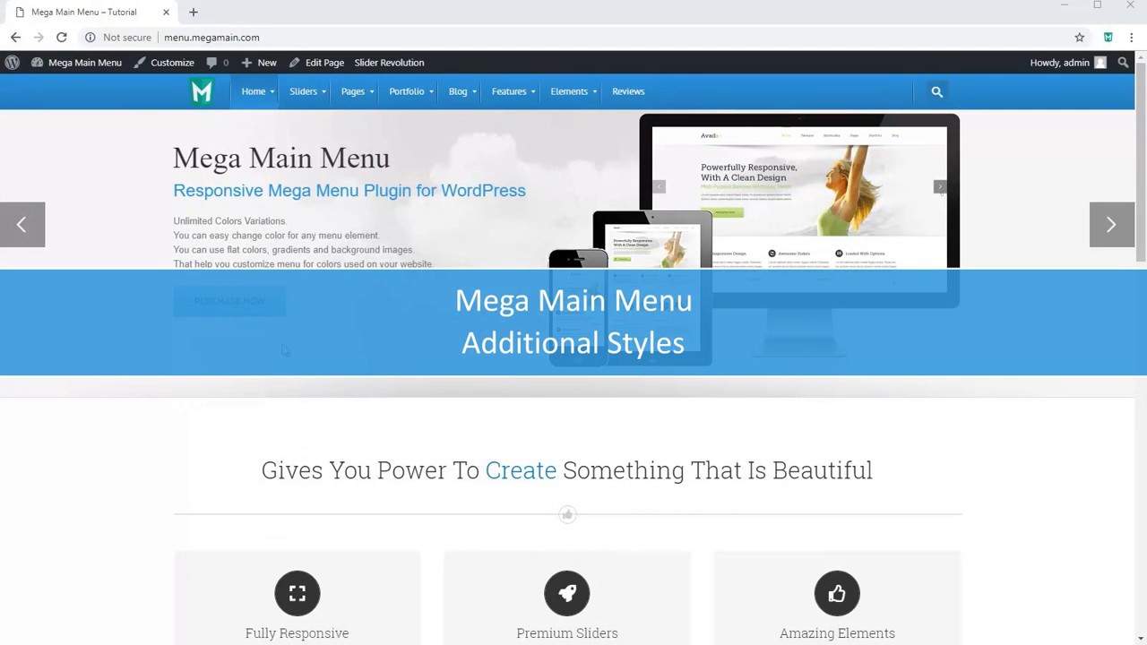 How to use "Additional Styles" in Mega Main Menu plugin for WordPress ...