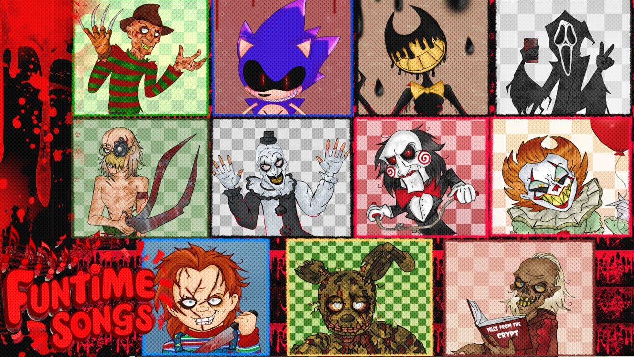 Horror Characters Cypher(SONG) - YouTube