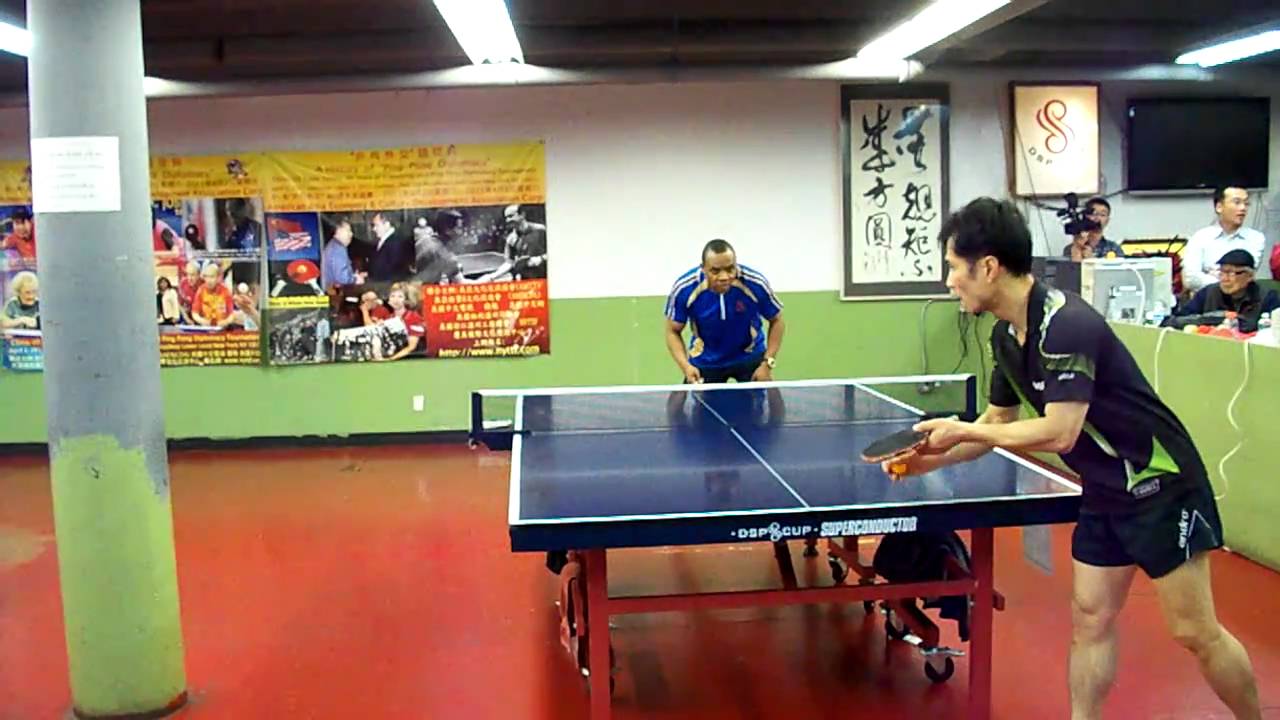 Ping Pong Diplomacy Tournament - Atanda Musa vs De Tran Pt.3 - YouTube